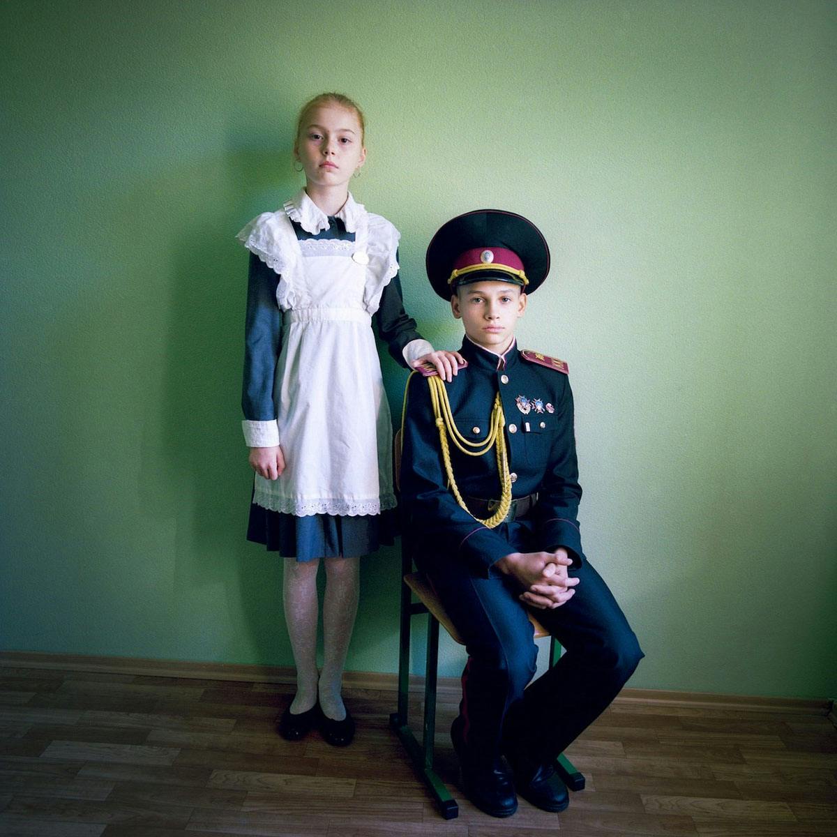 Michal Chelbin’s tender portraits capture teens in uniform