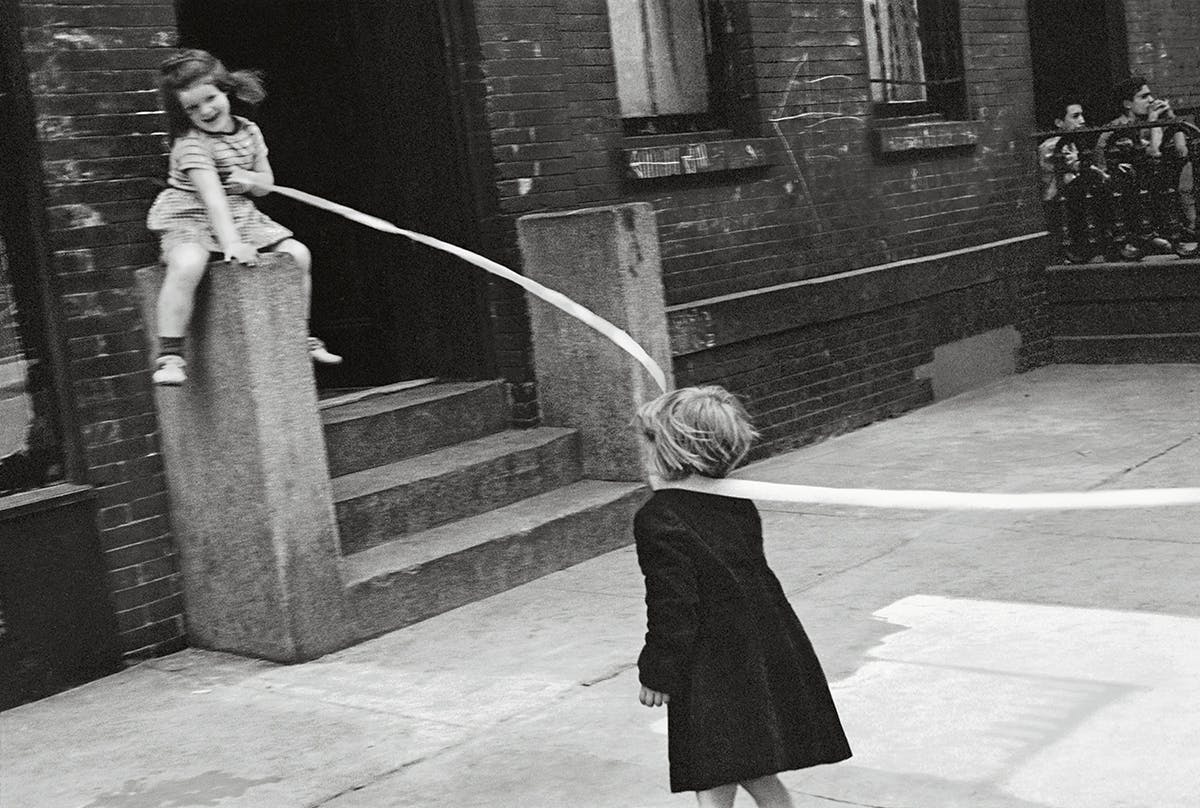 The theatrics of the street in Helen Levitt’s photography