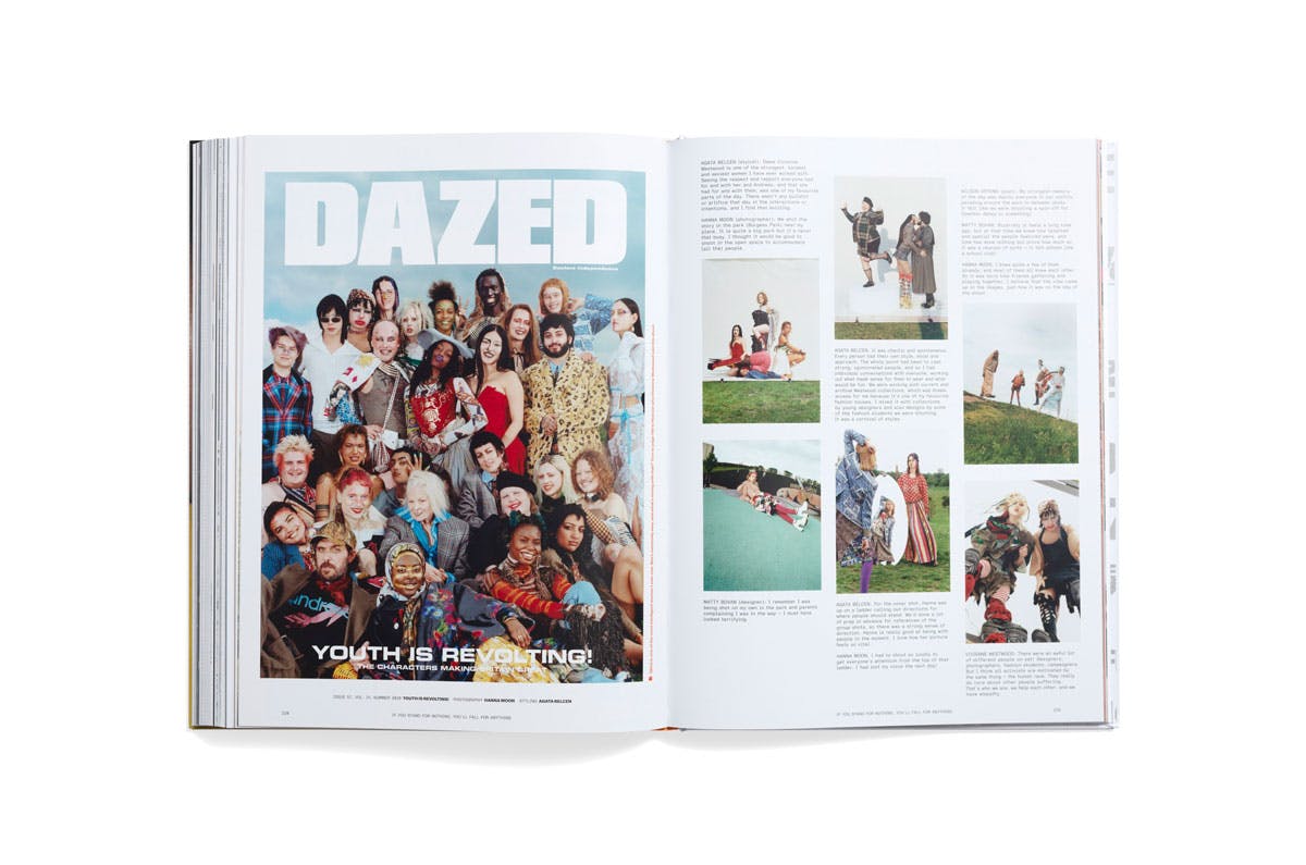 Dazed’s new book reflects on the magic of making a magazine