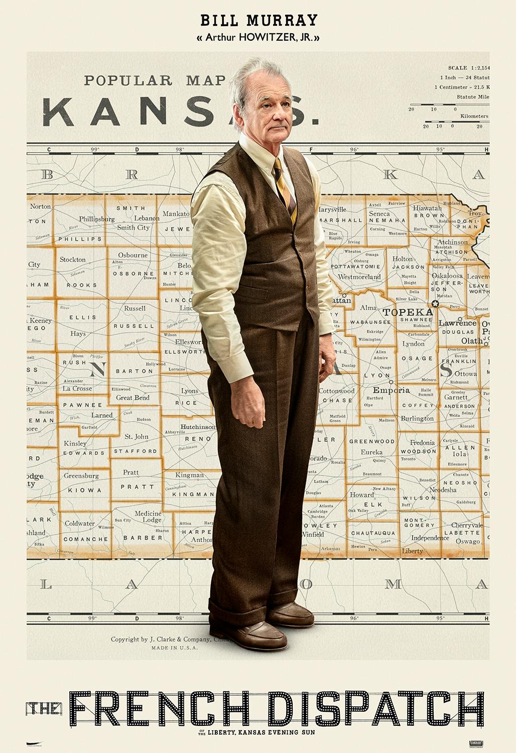 New set of posters for Wes Anderson’s The French Dispatch released