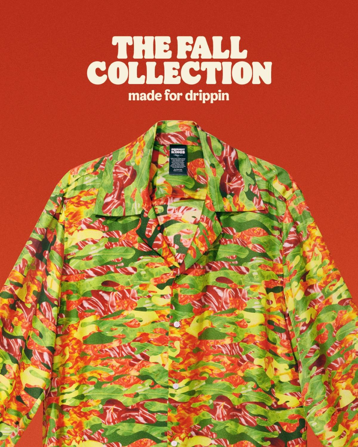 Sauce spills won’t matter if you’re wearing Burger King’s jazzy new shirts