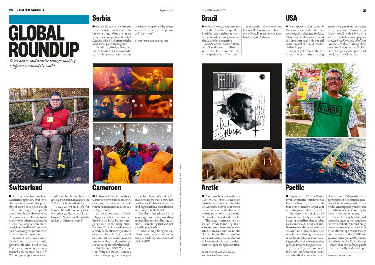 The Big Issue marks its 30th anniversary with a new look