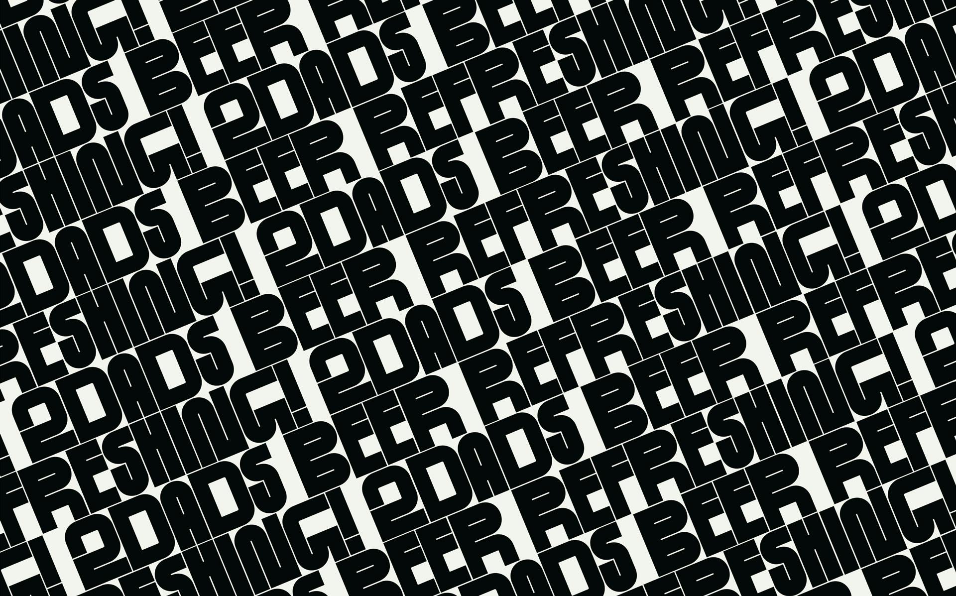 Domenic Lippa’s refreshing identity for Canadian brewery 2Dads