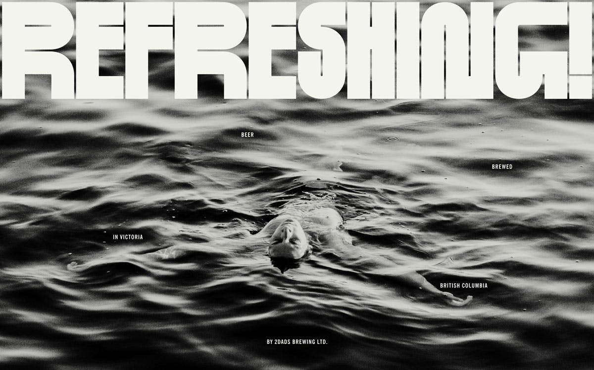 Domenic Lippa’s refreshing identity for Canadian brewery 2Dads