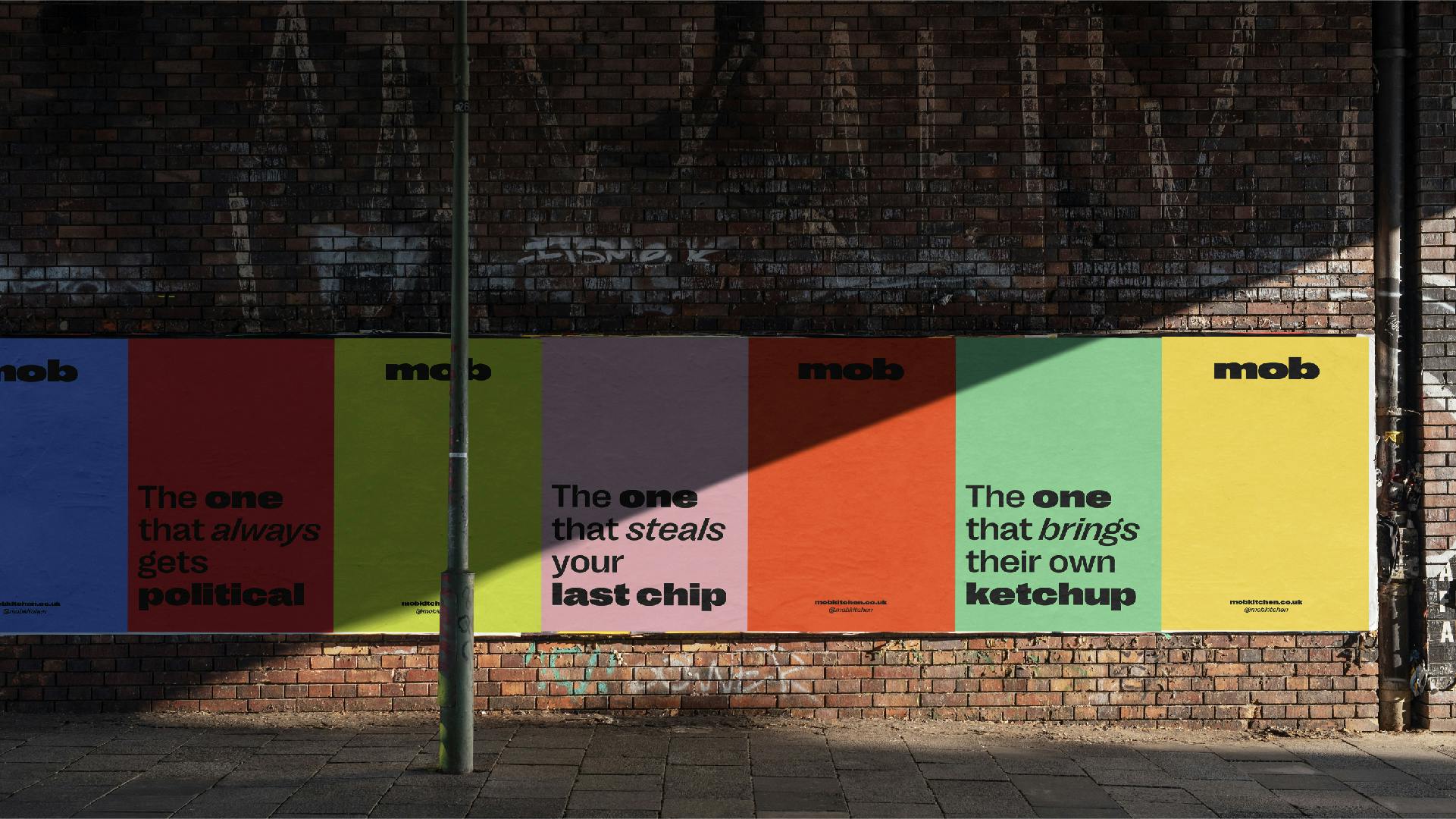 Mob’s rebrand puts the character back in food