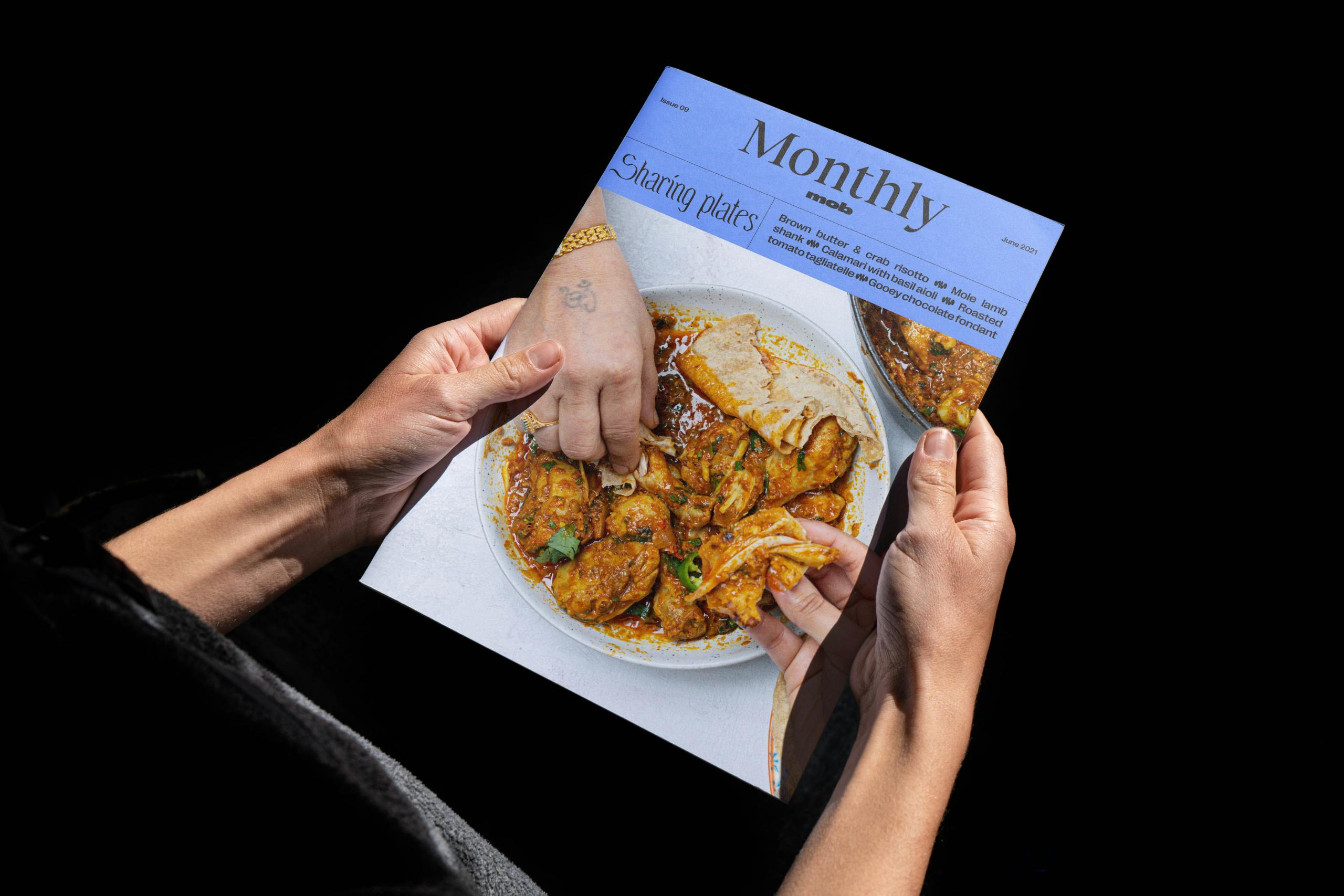 Mob’s rebrand puts the character back in food