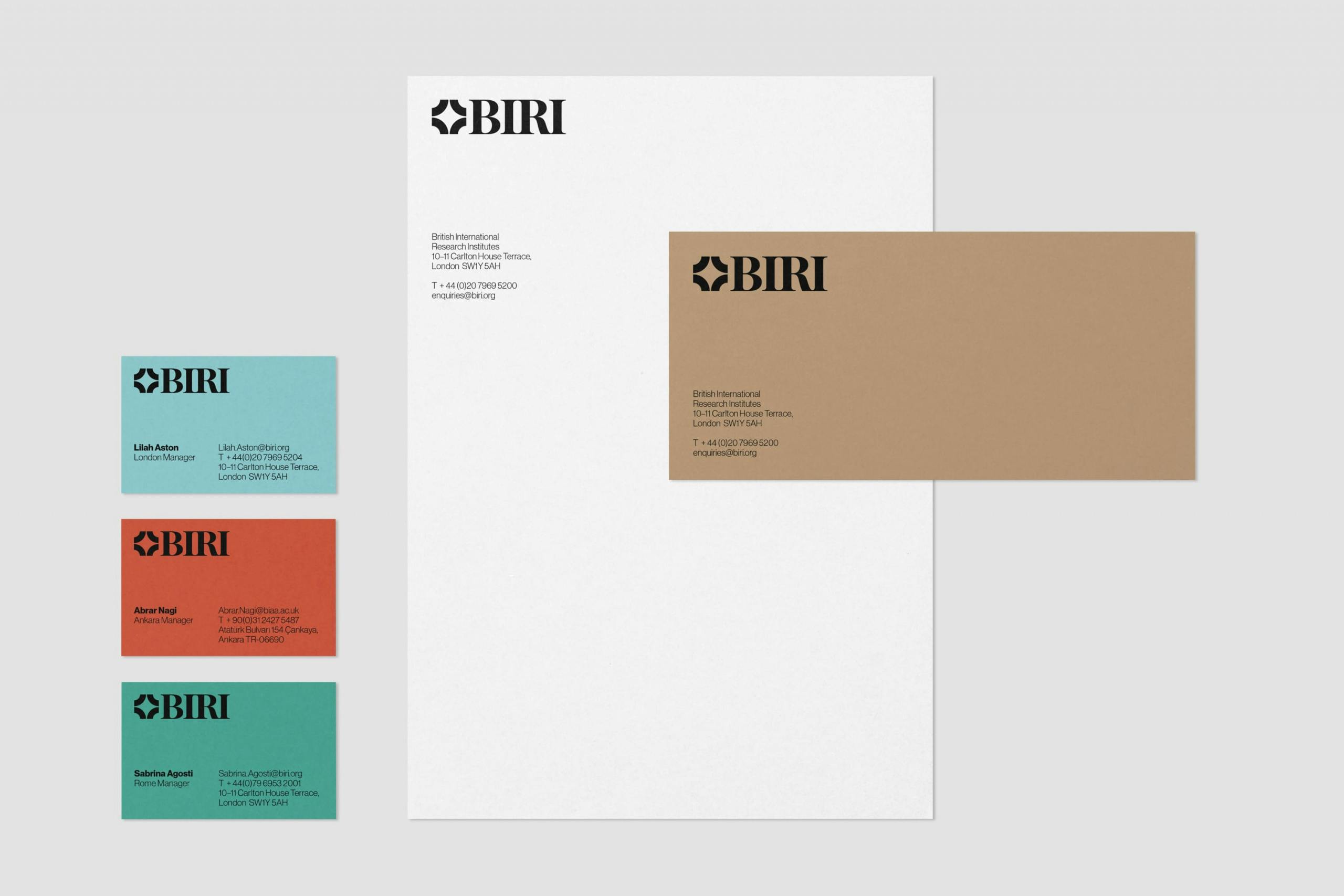 Only Studio creates new branding for cultural research hub network BIRI