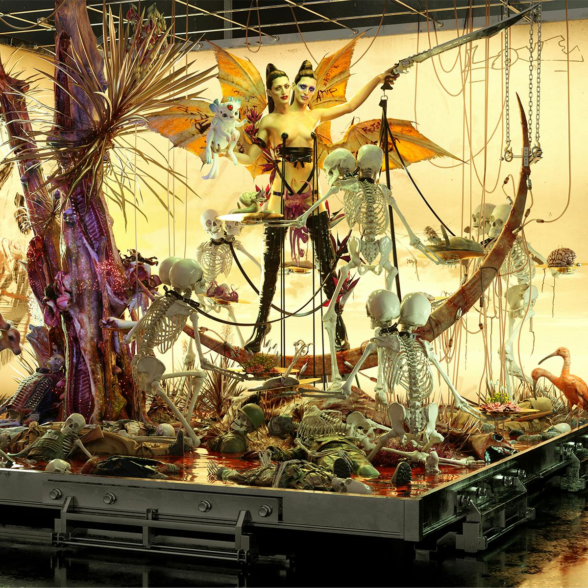 Arca’s album visuals merge futurism and ancient symbolism