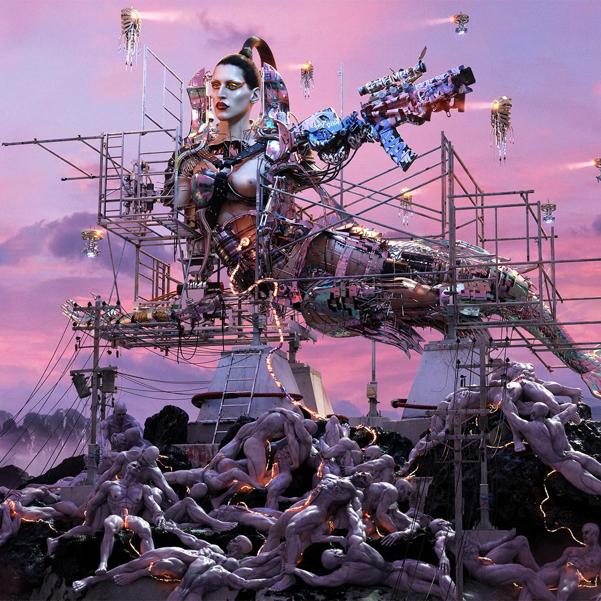 Arca’s album visuals merge futurism and ancient symbolism