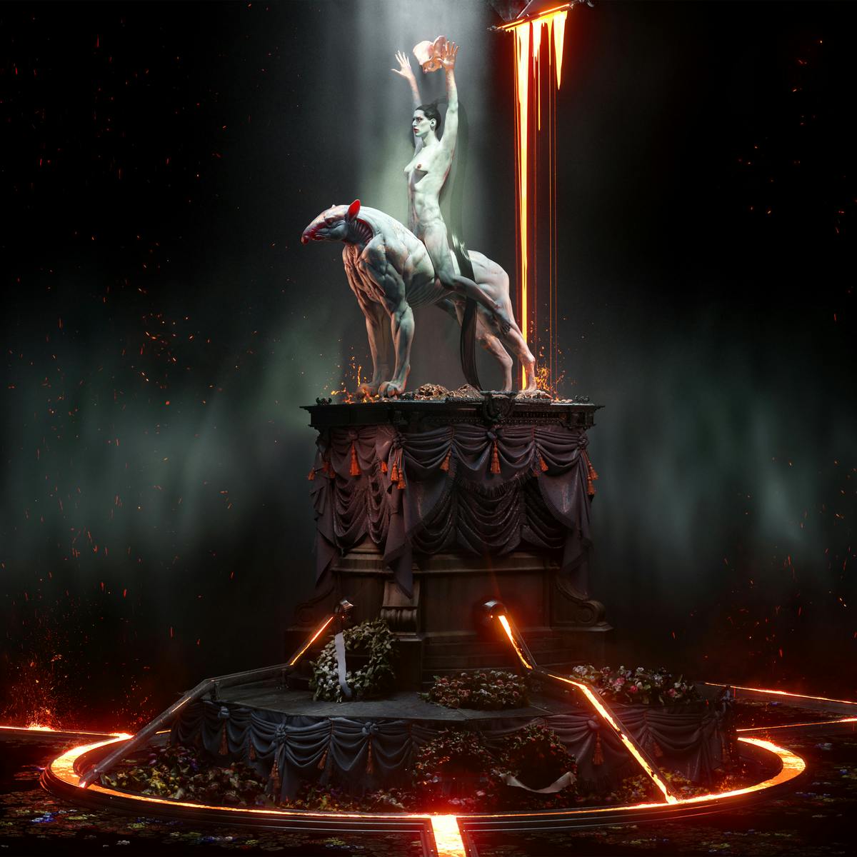 Arca’s album visuals merge futurism and ancient symbolism