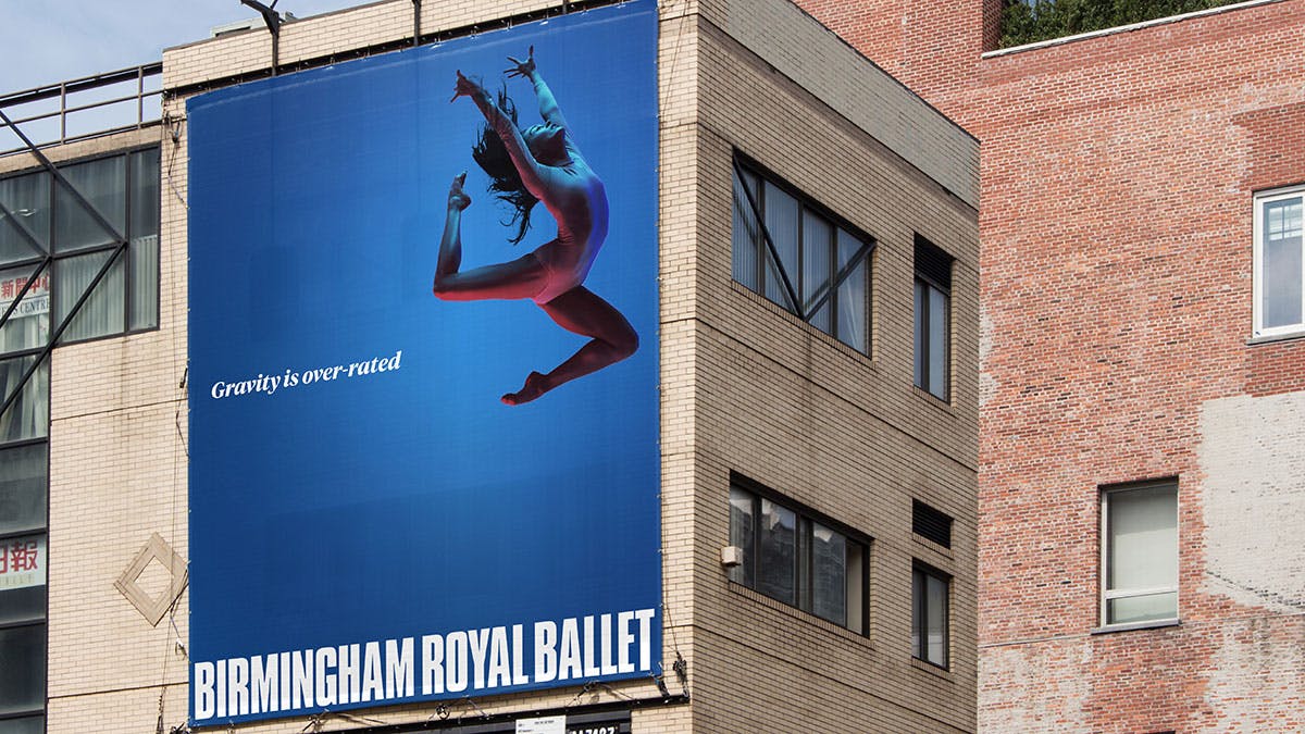 Birmingham Royal Ballet rebrands with “emphatic wordmark”
