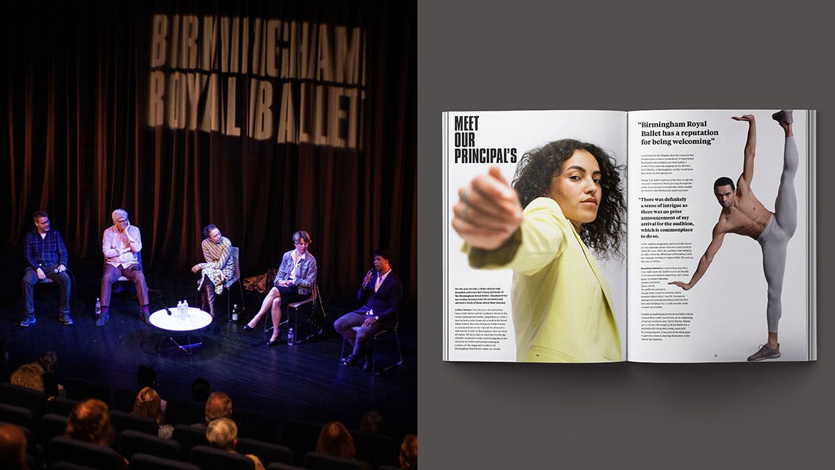 Birmingham Royal Ballet rebrands with “emphatic wordmark”