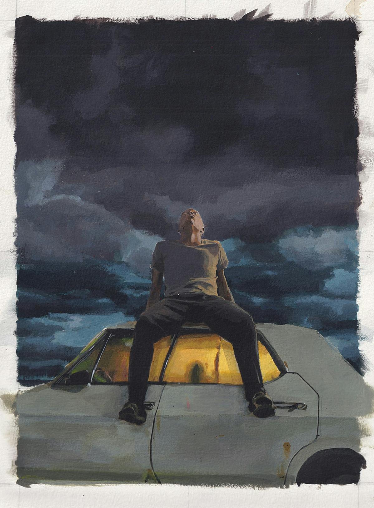 Lossapardo’s evocative late-night artworks