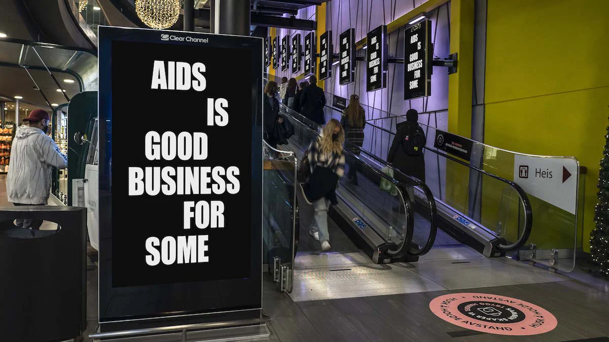 How artists subverted the language of ads to talk about AIDS