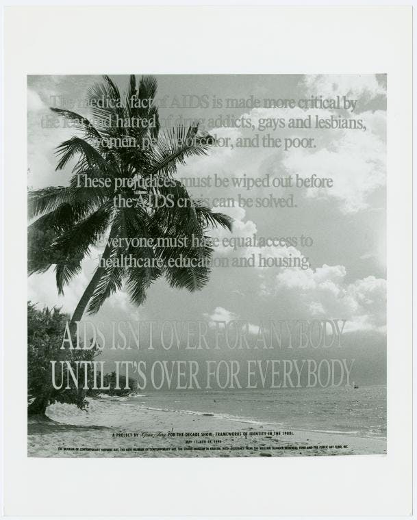 How artists subverted the language of ads to talk about AIDS
