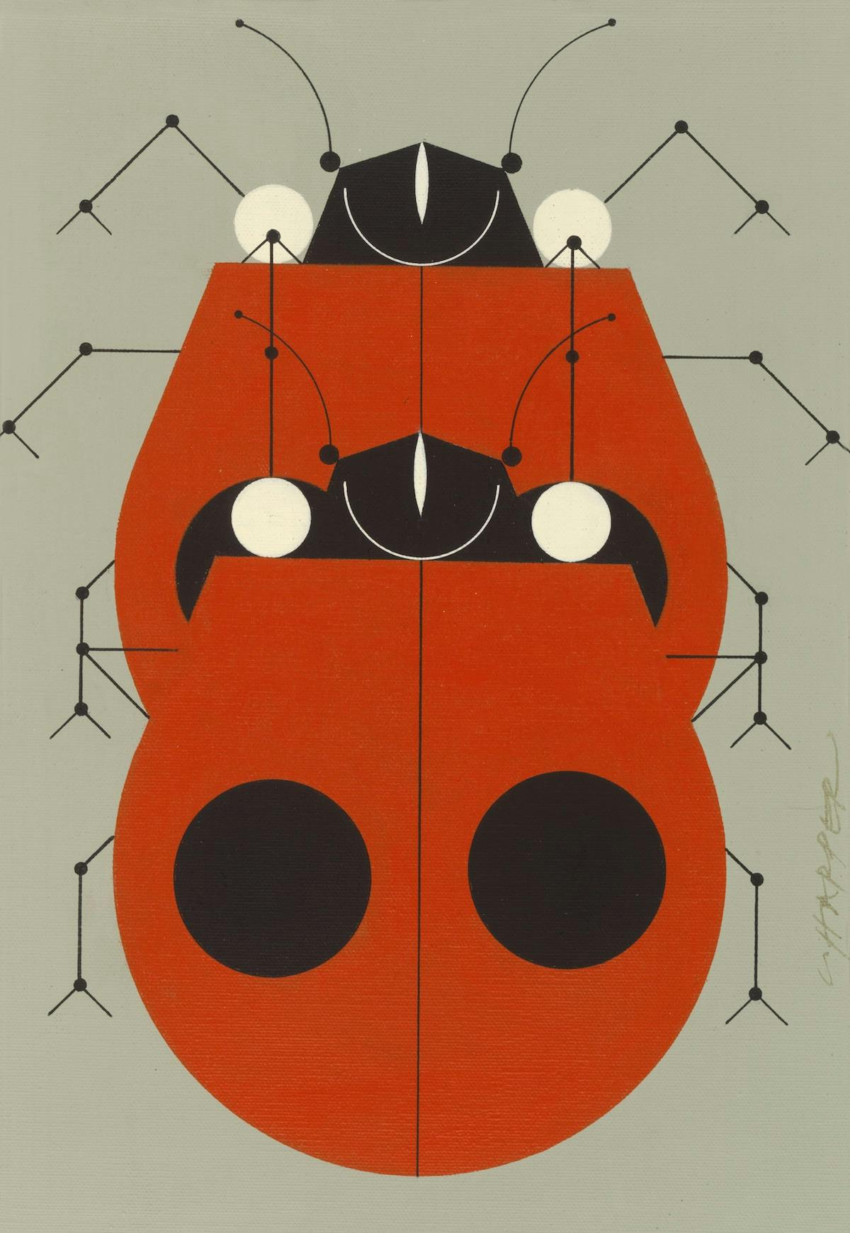 A mid-century modernist take on animal illustration