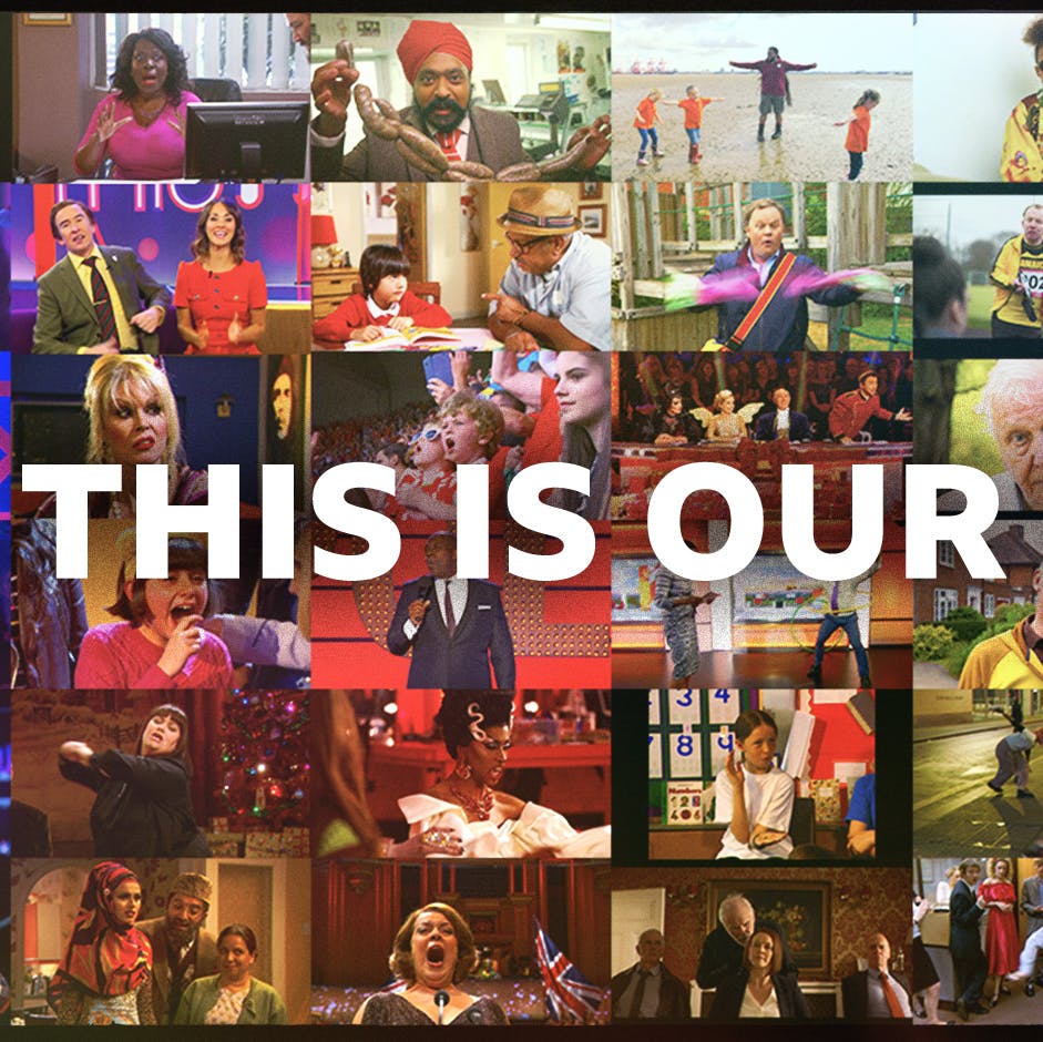 The BBC points out its role at the heart of British culture in new ad