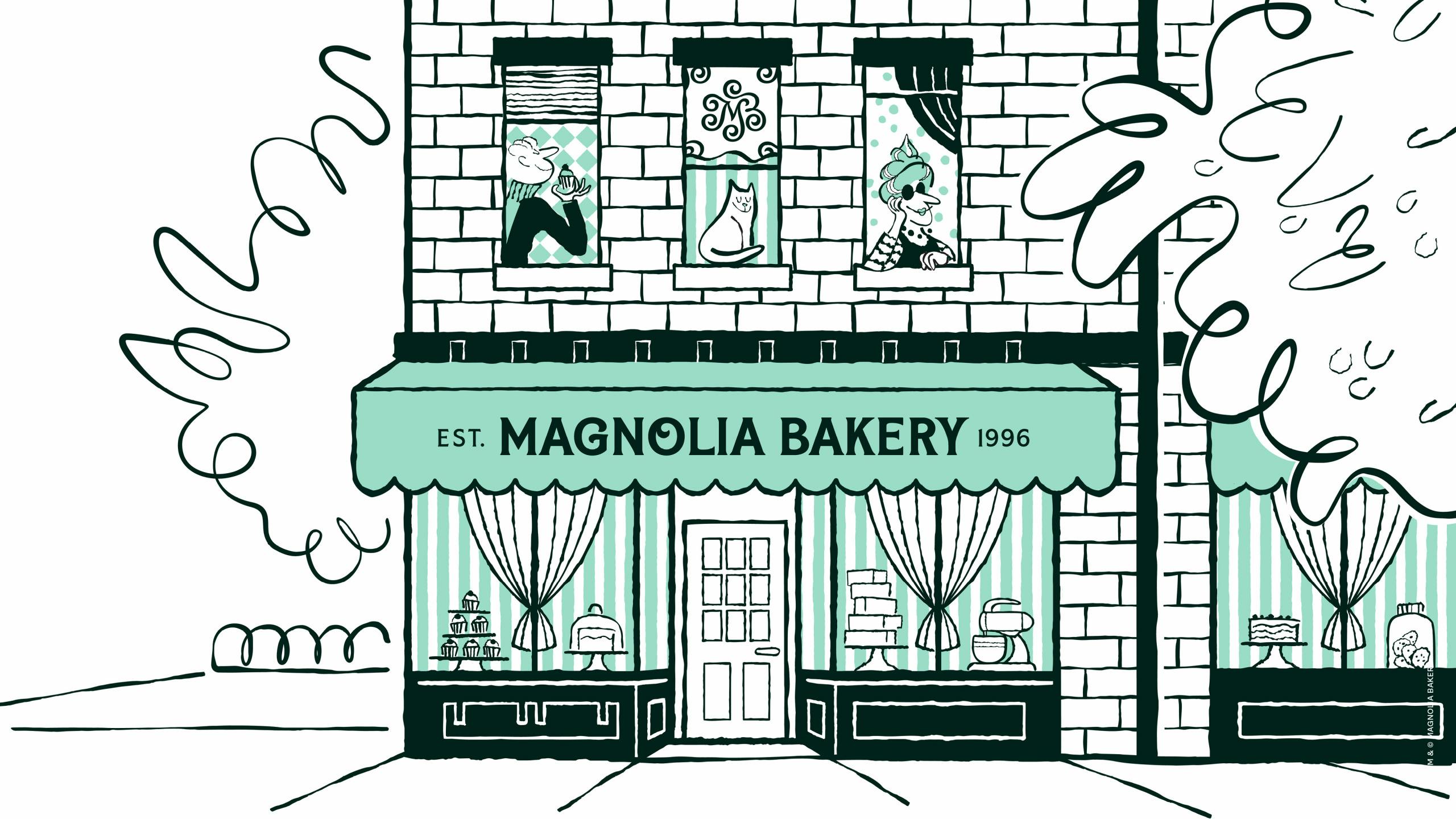 JKR redesigns Magnolia Bakery in New York, home of the cupcake