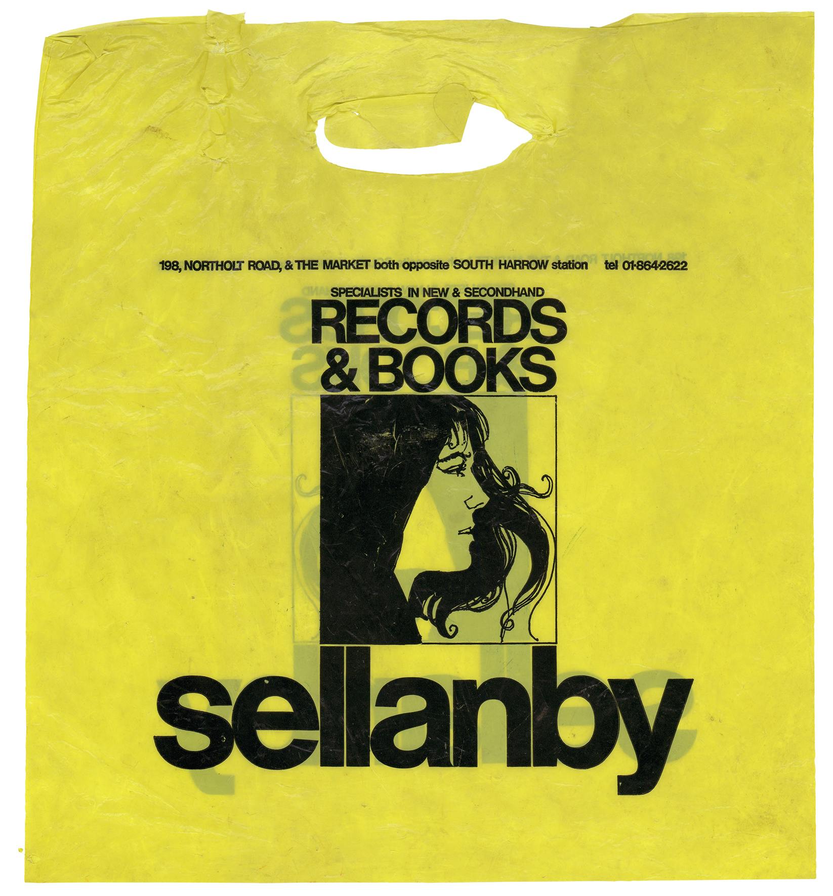 Why British record store carrier bags are graphic design icons