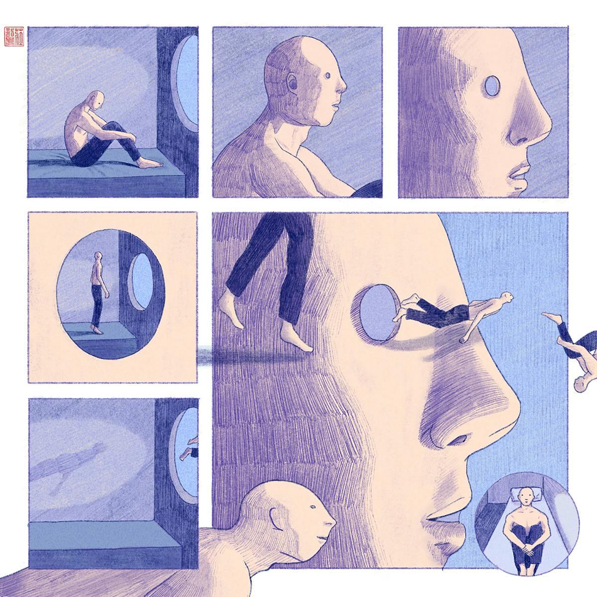 Jason Chuang taps into buried emotions in his dreamlike illustrations