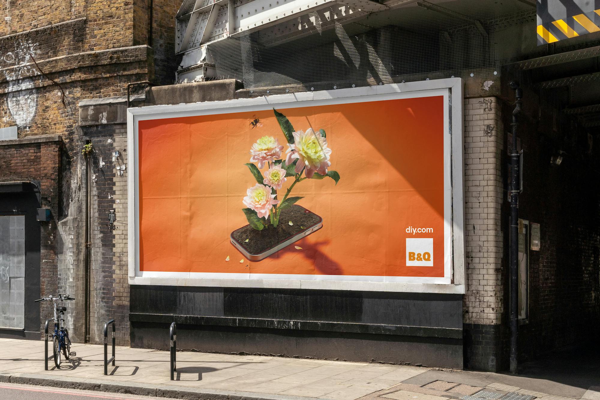 B&Q launches enigmatic new poster campaign