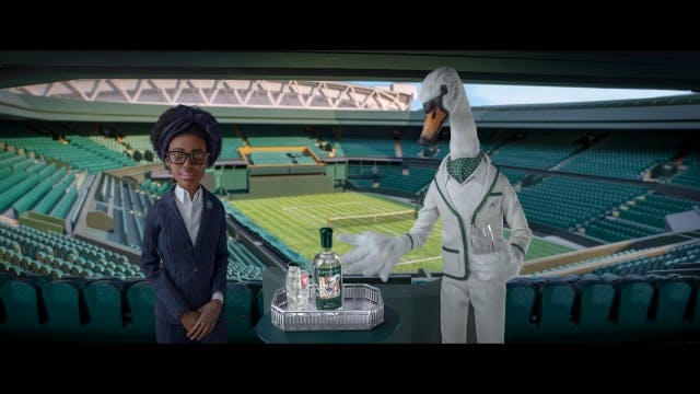 The Official Tennis of Sipsmith Gin campaign