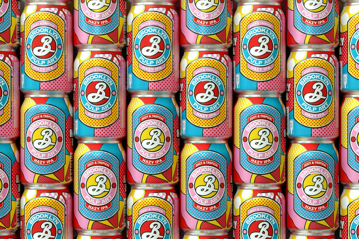 Hazy IPA for the People packaging design