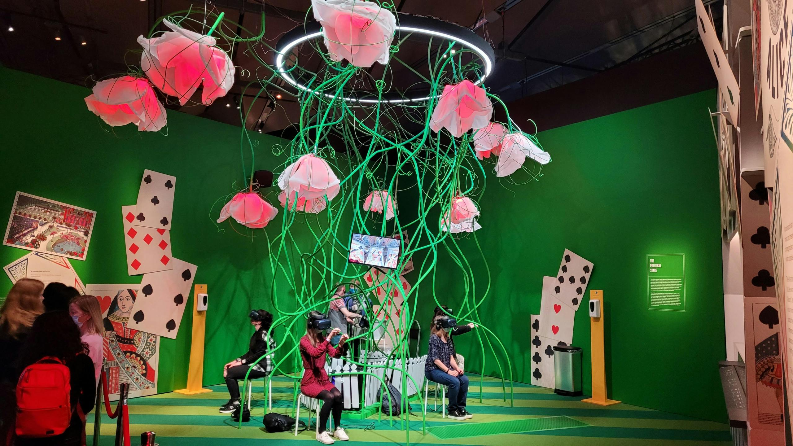 V&A Museum London & HTC Vive Arts: Curious Alice VR experience