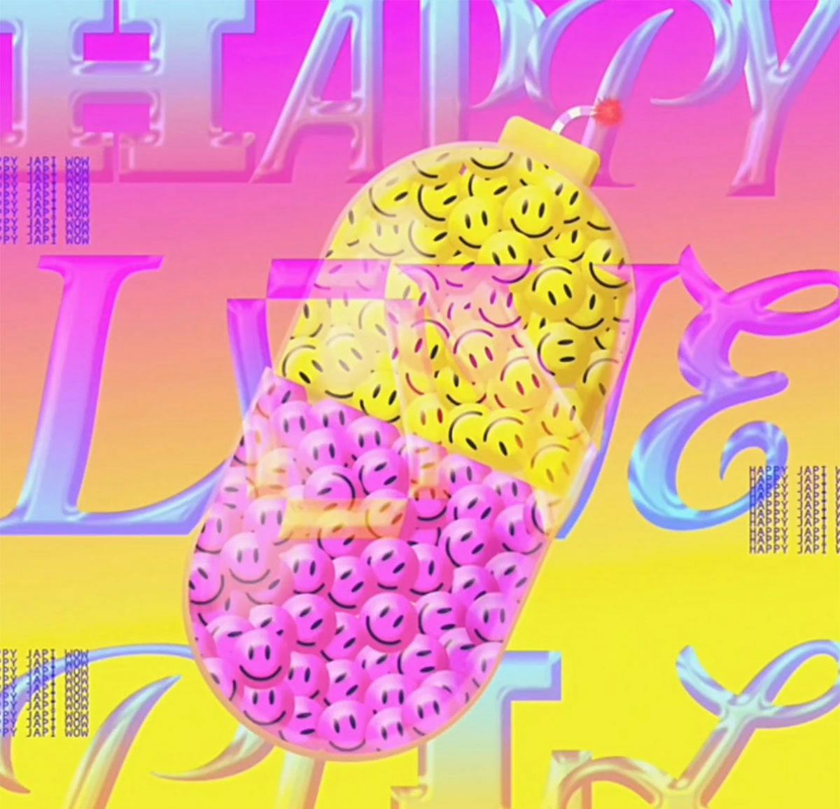Emily López’s digital artworks are an acid colour trip