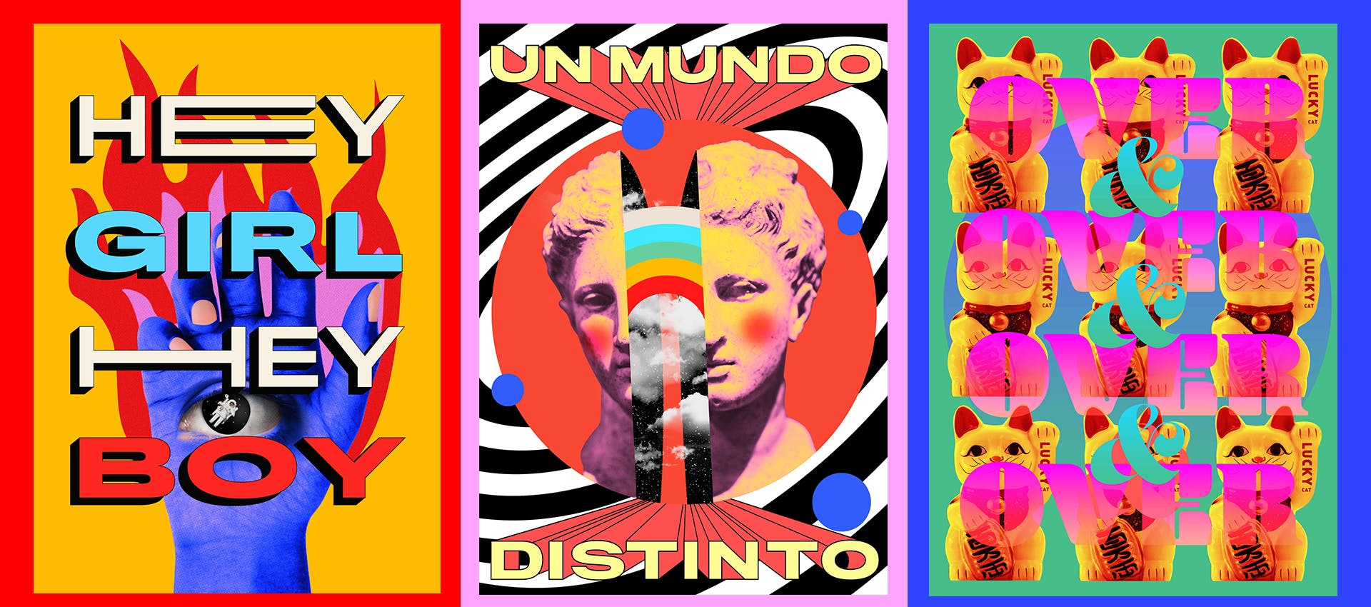Emily López’s digital artworks are an acid colour trip