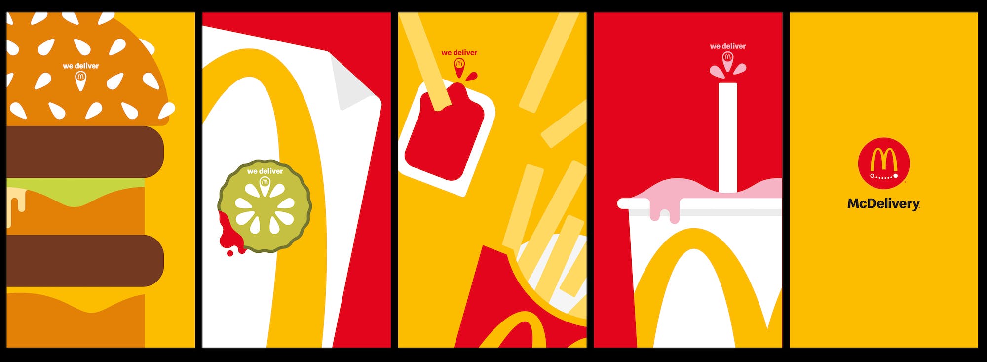 McDonald’s continues its minimalist mission in new print ads