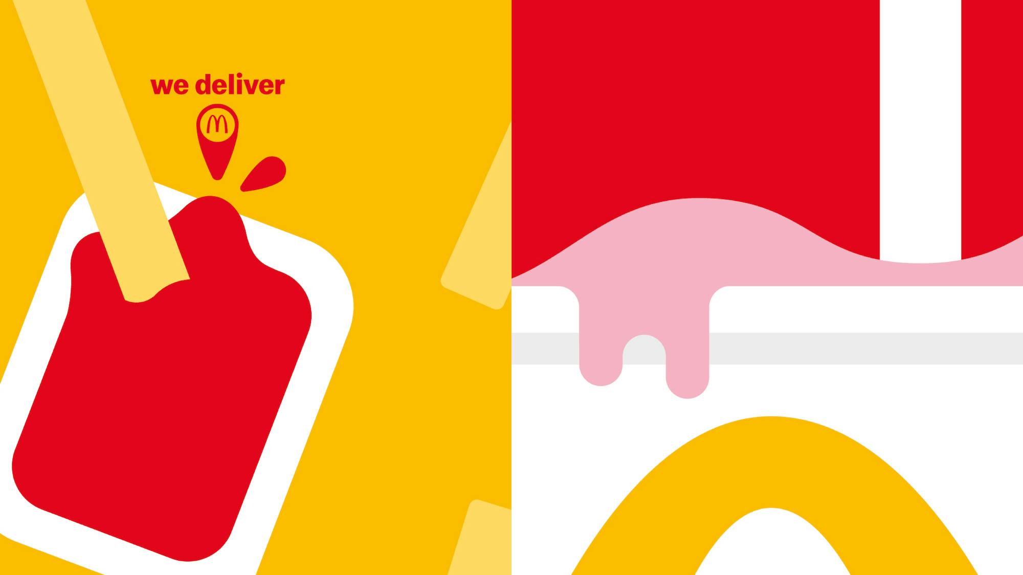 McDonald’s continues its minimalist mission in new print ads
