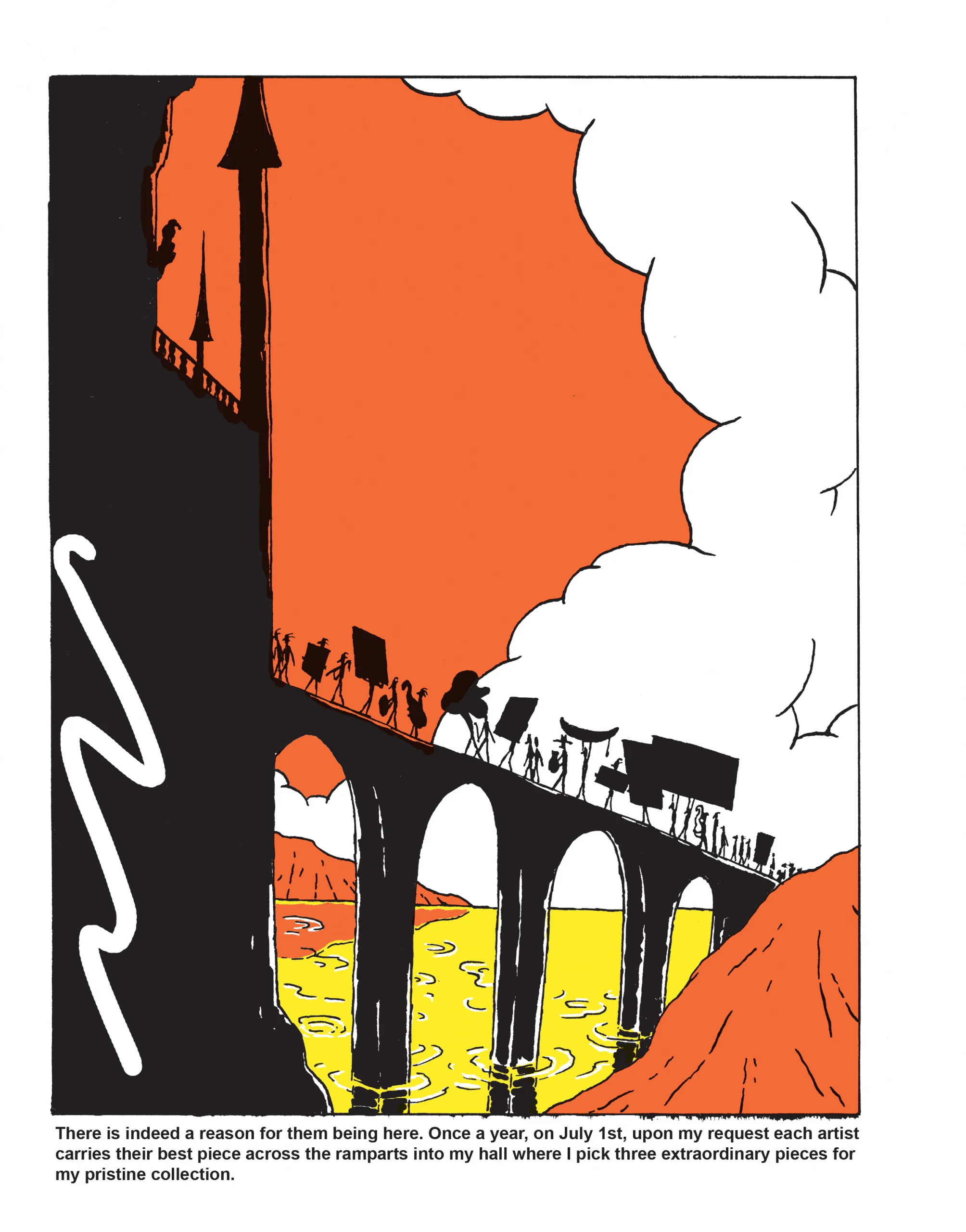 Anna Haifisch’s illustrations offer up a warped version of cute