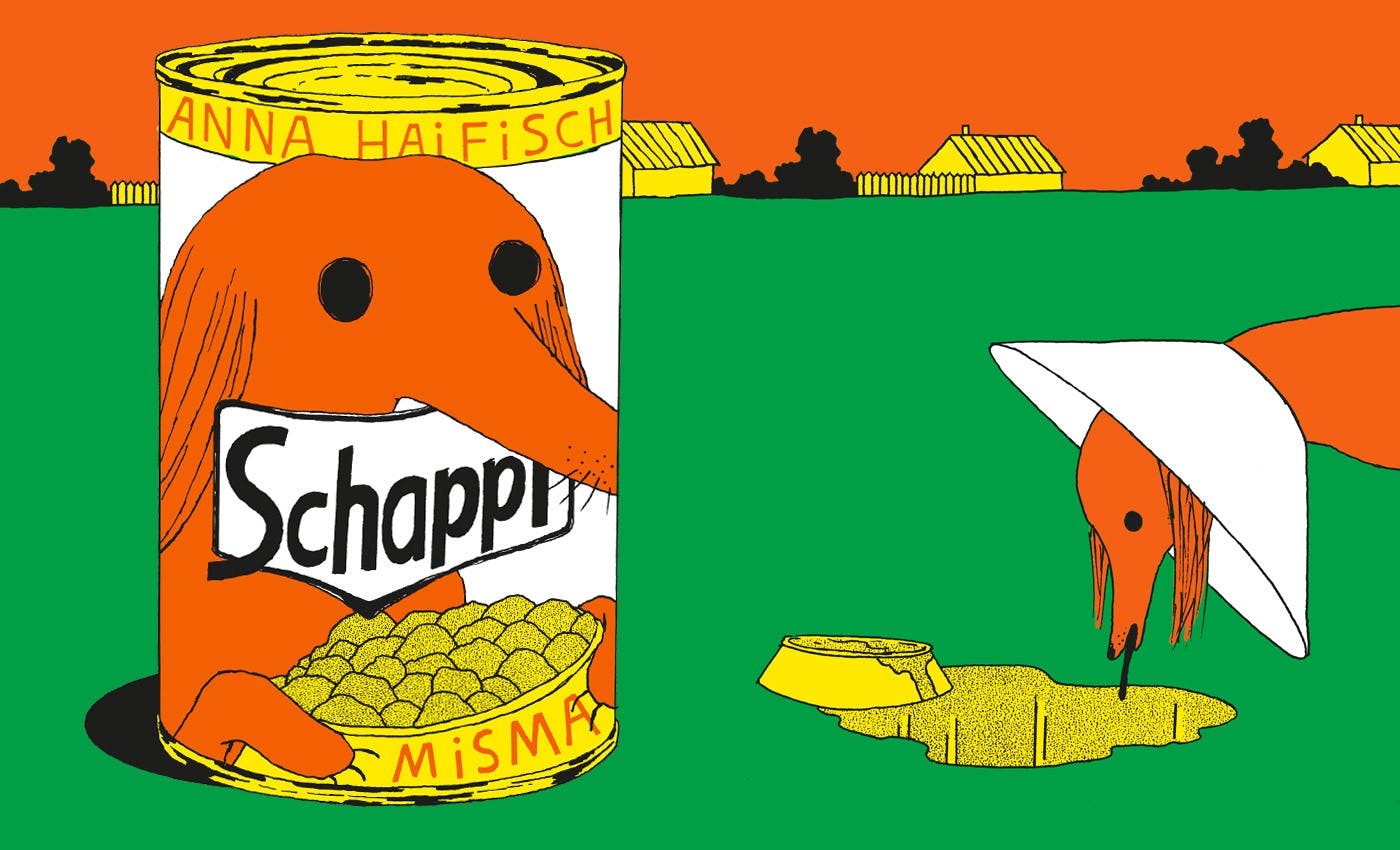 Anna Haifisch’s illustrations offer up a warped version of cute