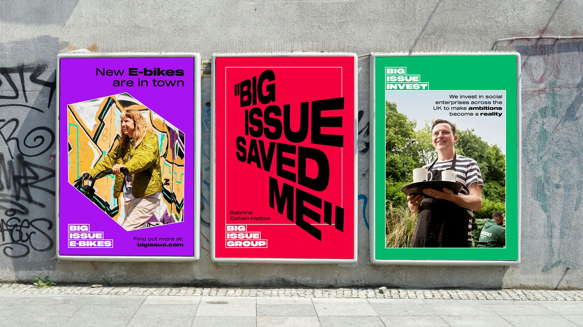 The Big Issue launches rebrand by JKR