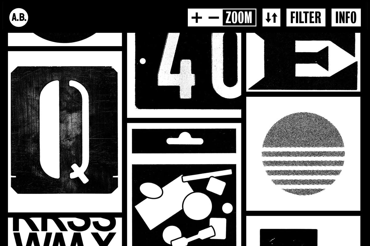 Anthony Burrill shares his inspirations in new online archive