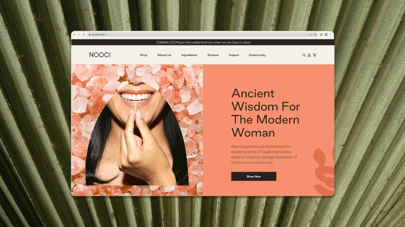 Nooci’s identity embraces traditional Chinese medicine