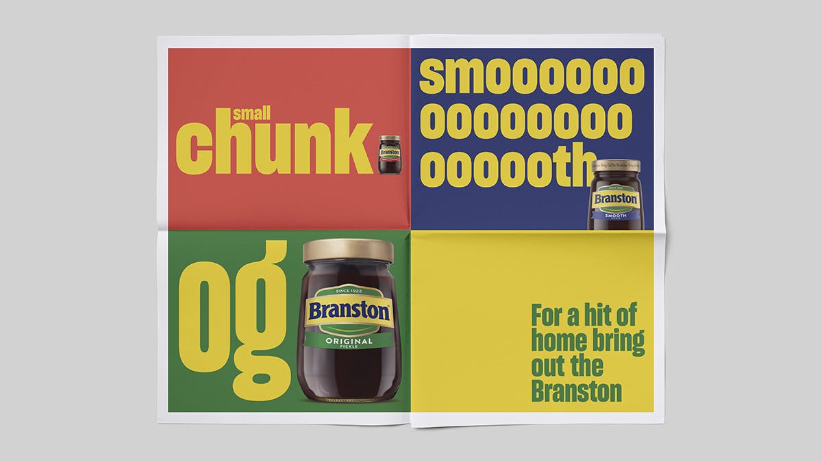 Branston Pickle marks 100 years with a tangy brand refresh