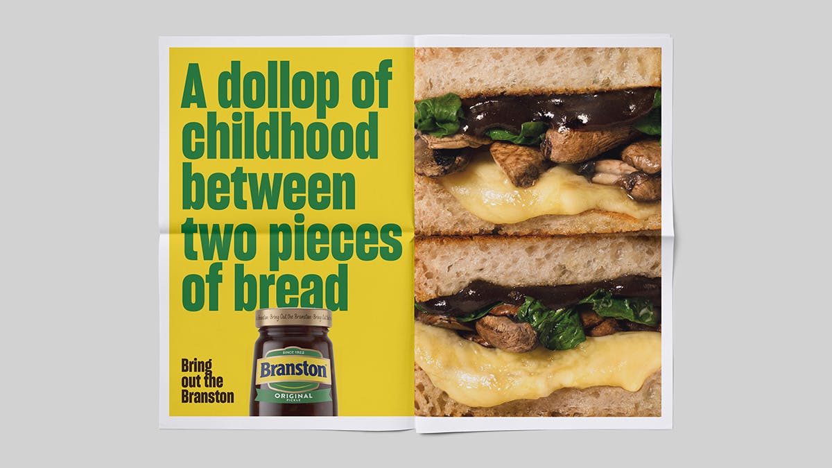 Branston Pickle marks 100 years with a tangy brand refresh