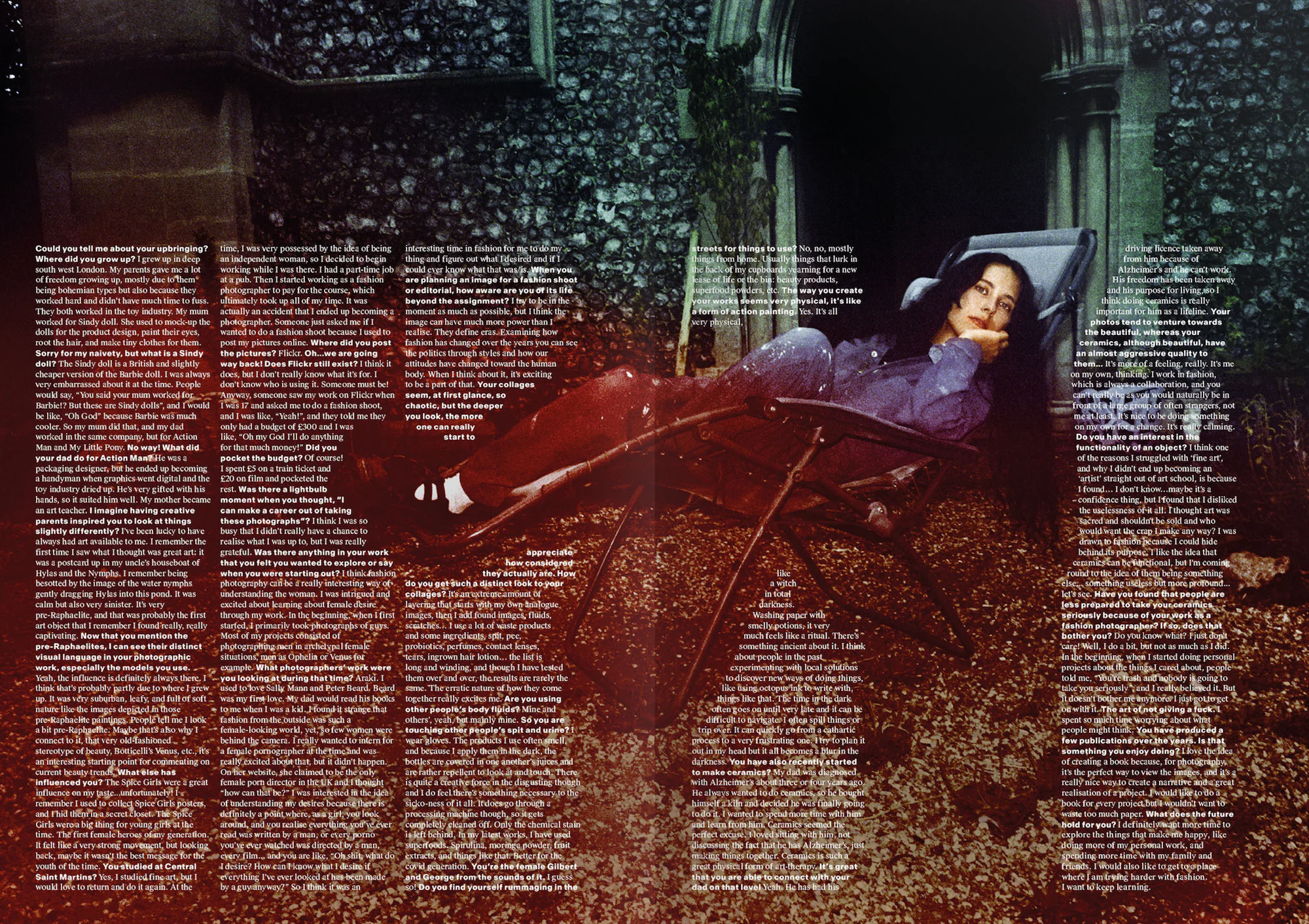 Plaster Magazine offers an insight into Harley Weir’s world