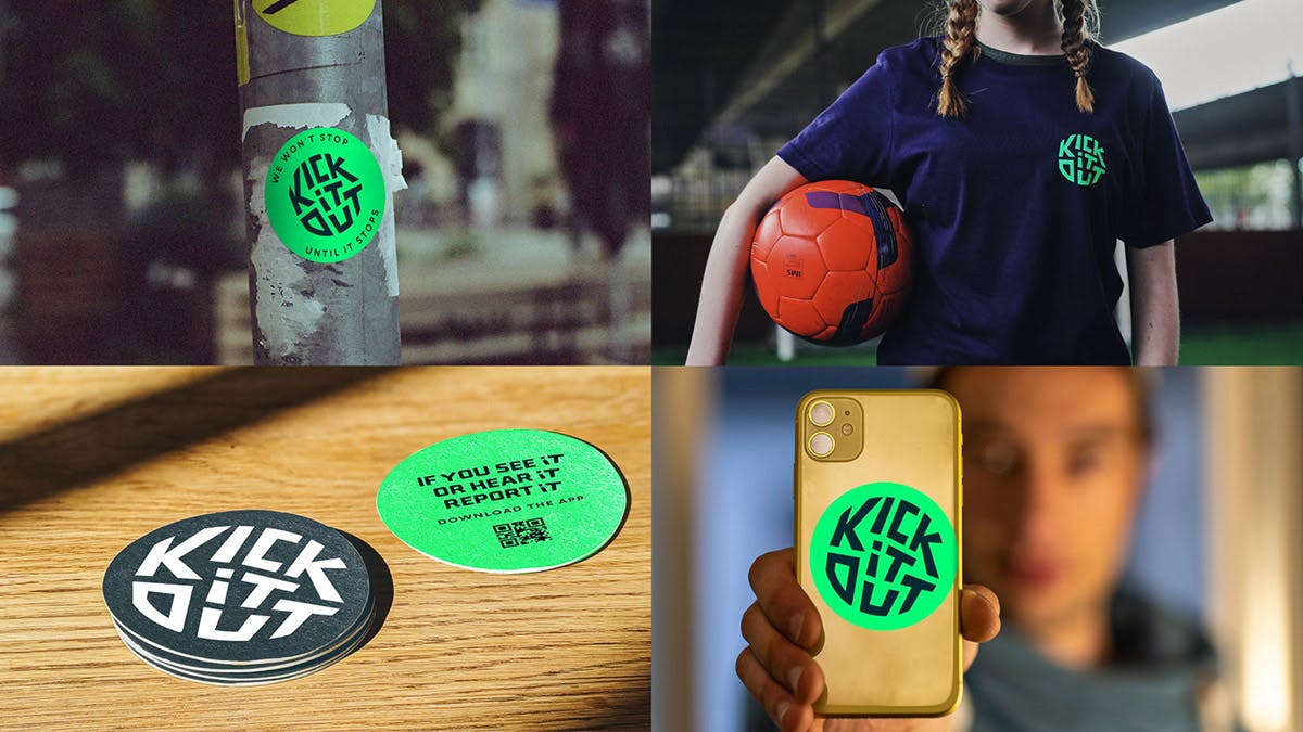 Kick It Out goes grassroots with its new branding