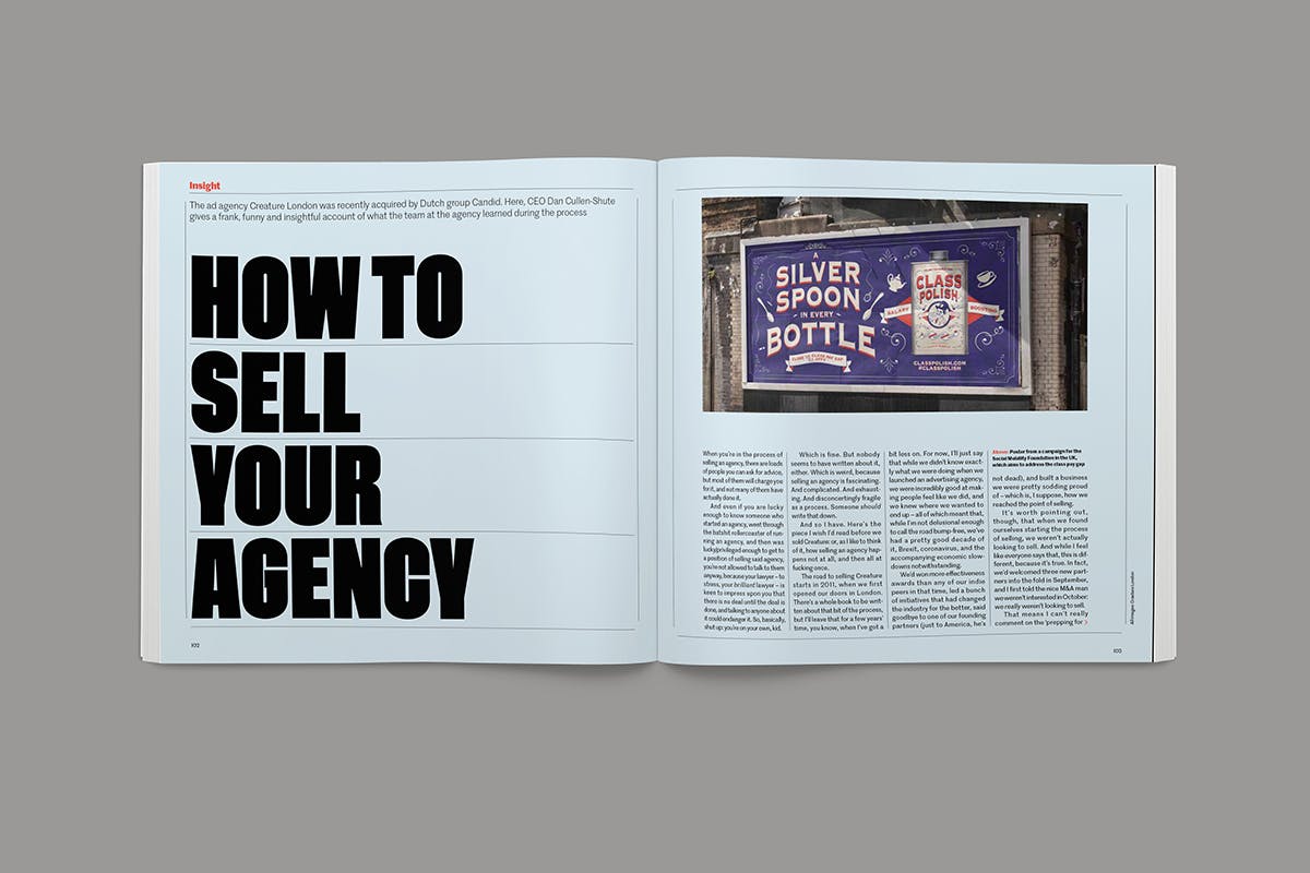 The Leaders Issue of Creative Review is out now!