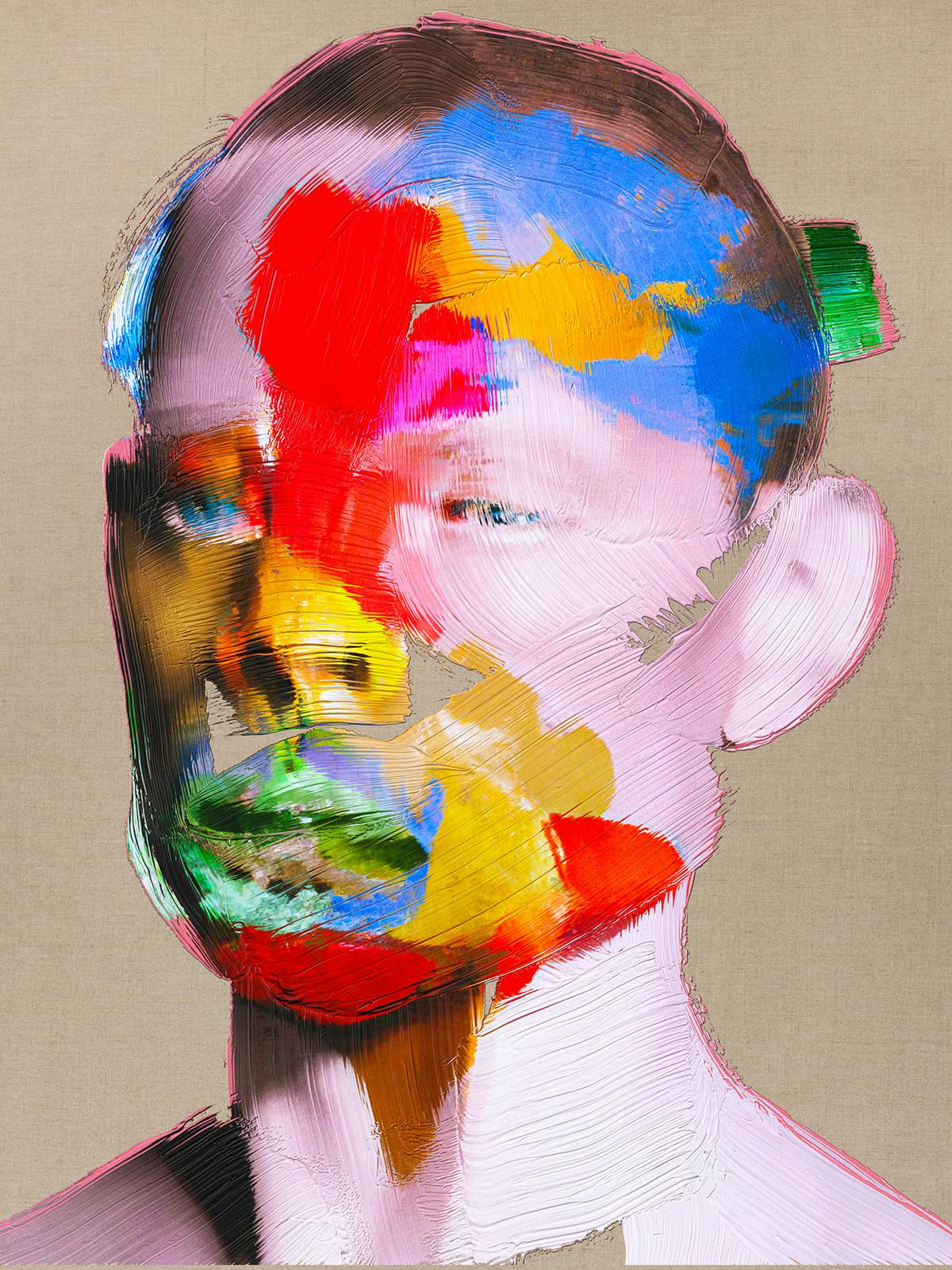 Matthew Stone’s AI paintings reflect an art world in flux