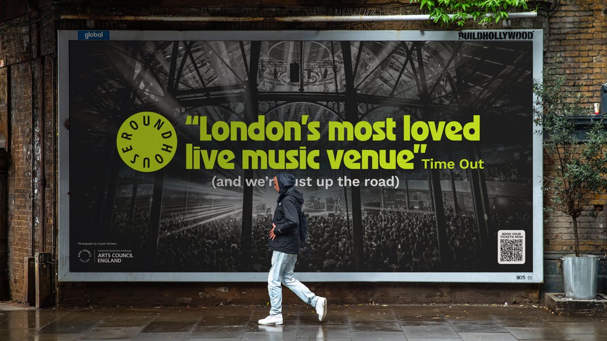 Roundhouse’s new identity turns the spotlight on its rich history