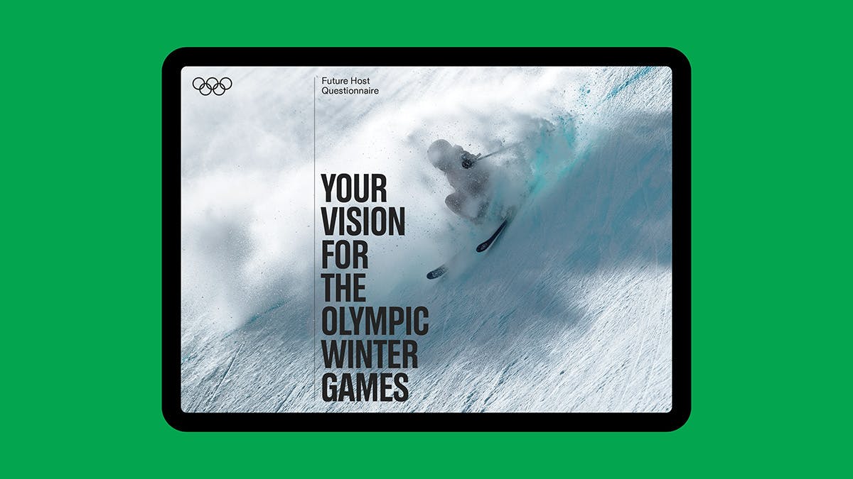 The Olympic brand gets a design refresh