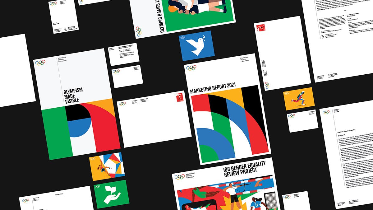 The Olympic brand gets a design refresh