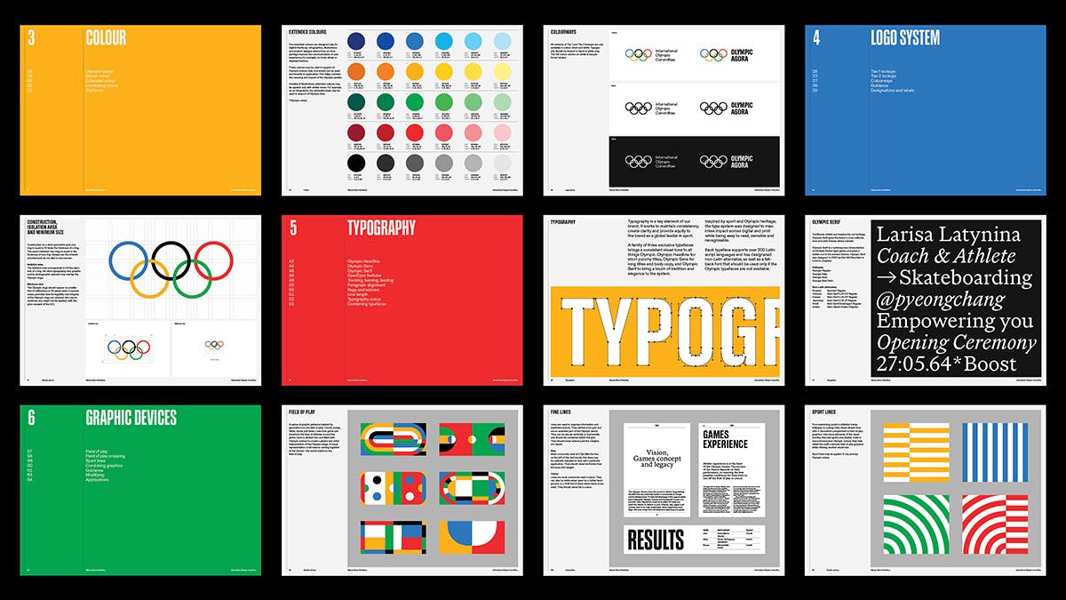 The Olympic brand gets a design refresh