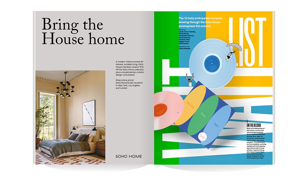 Soho House launches new magazine with a splash