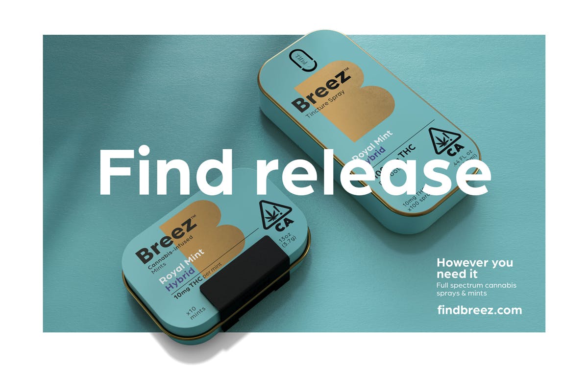 Breez’s rebrand breathes new life into the cannabis category