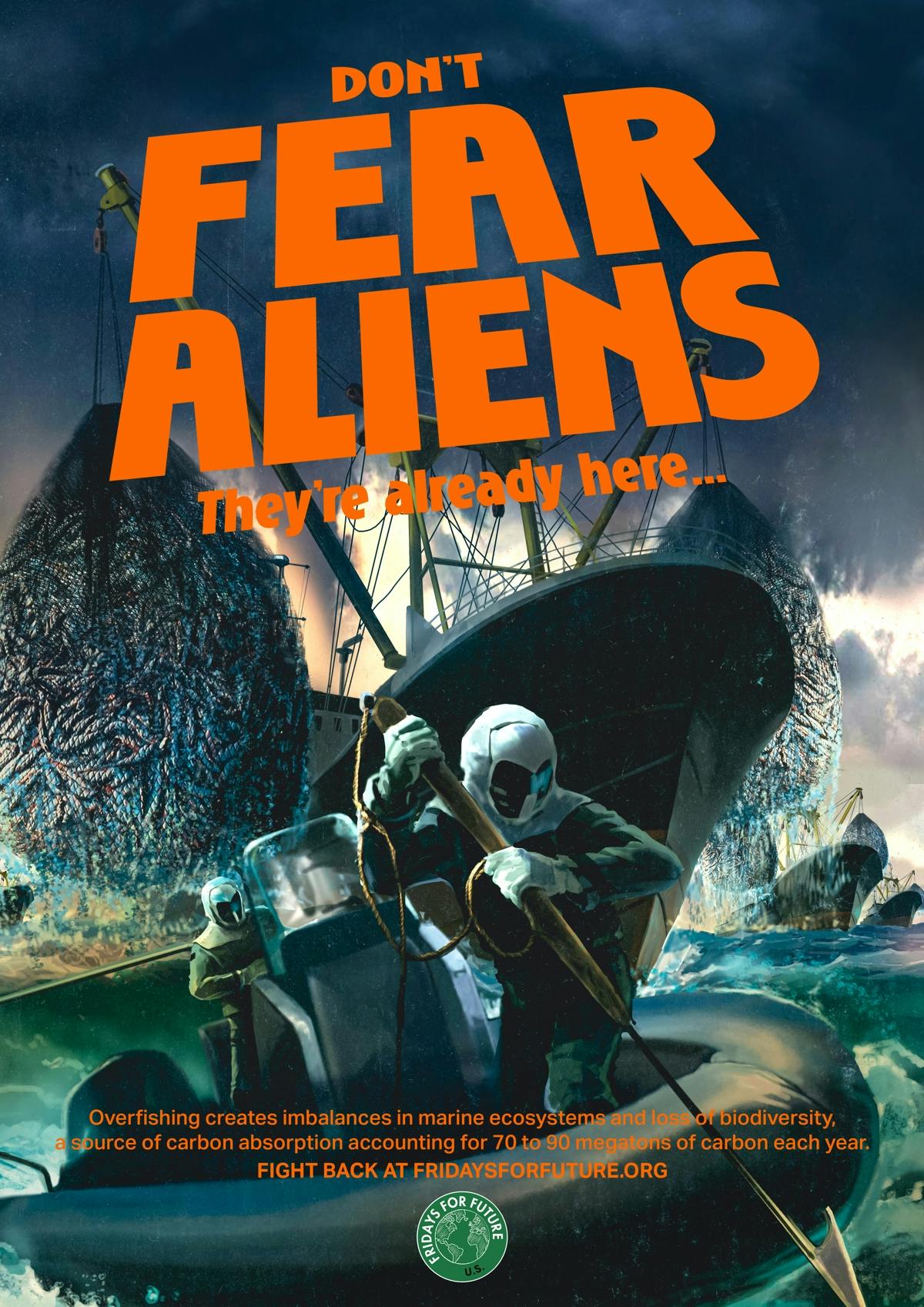 Aliens are among us in Fridays for Future’s new campaign